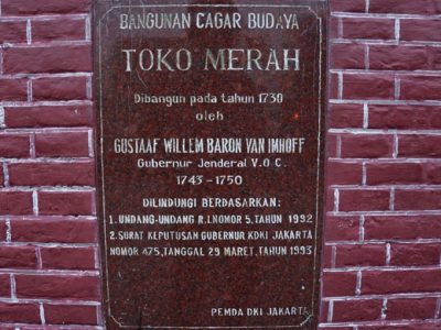 Sejarah & Lokasi Toko Merah di Kota Tua Jakarta