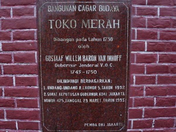 Sejarah & Lokasi Toko Merah di Kota Tua Jakarta