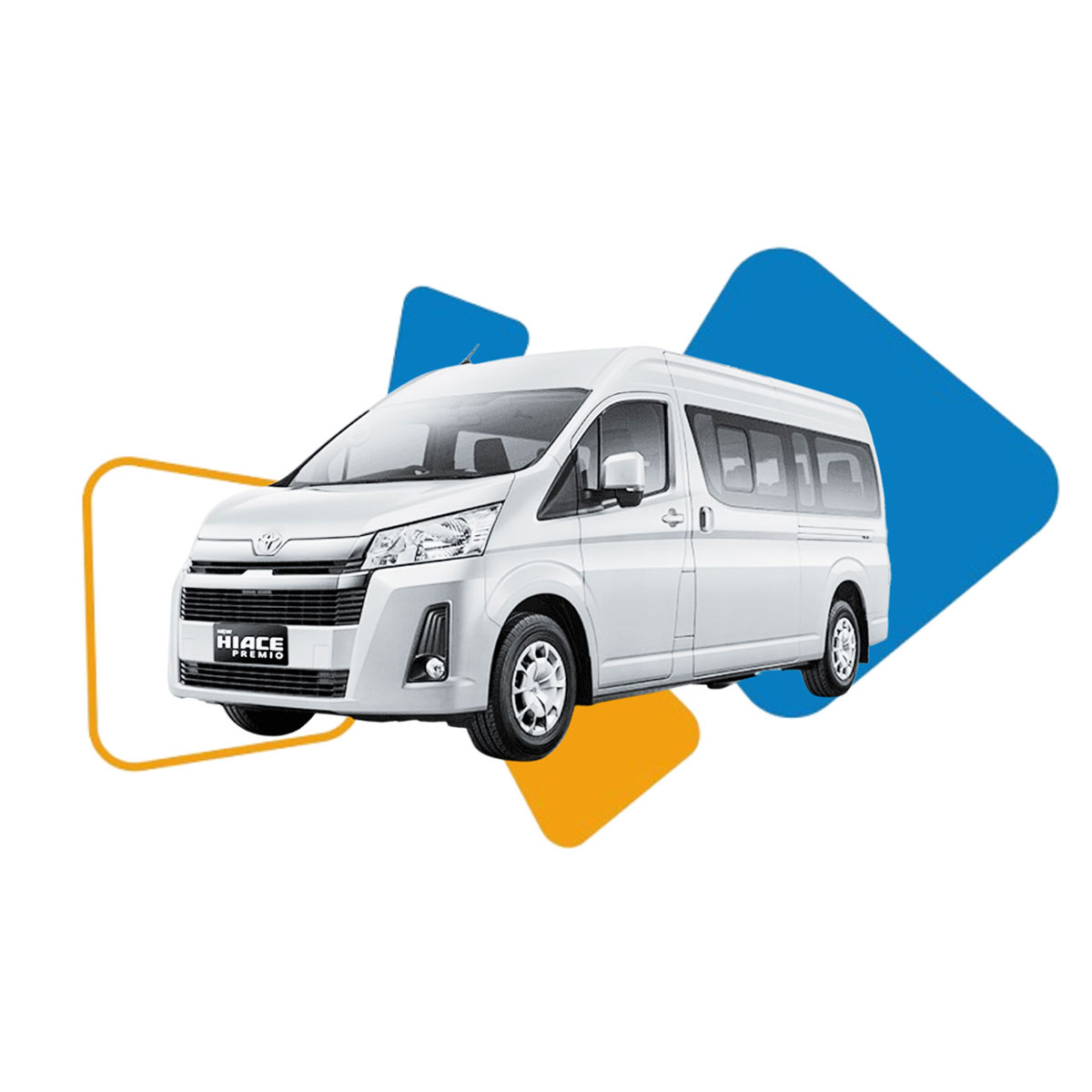 Sewa Hiace Purwokerto Premio Luxury & Commuter Mobil Terbaru 2025